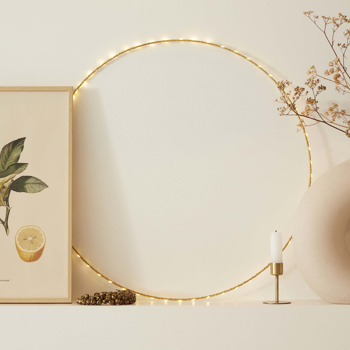 Cercle lumineux à leds - Luminaires | Le Petit Florilège